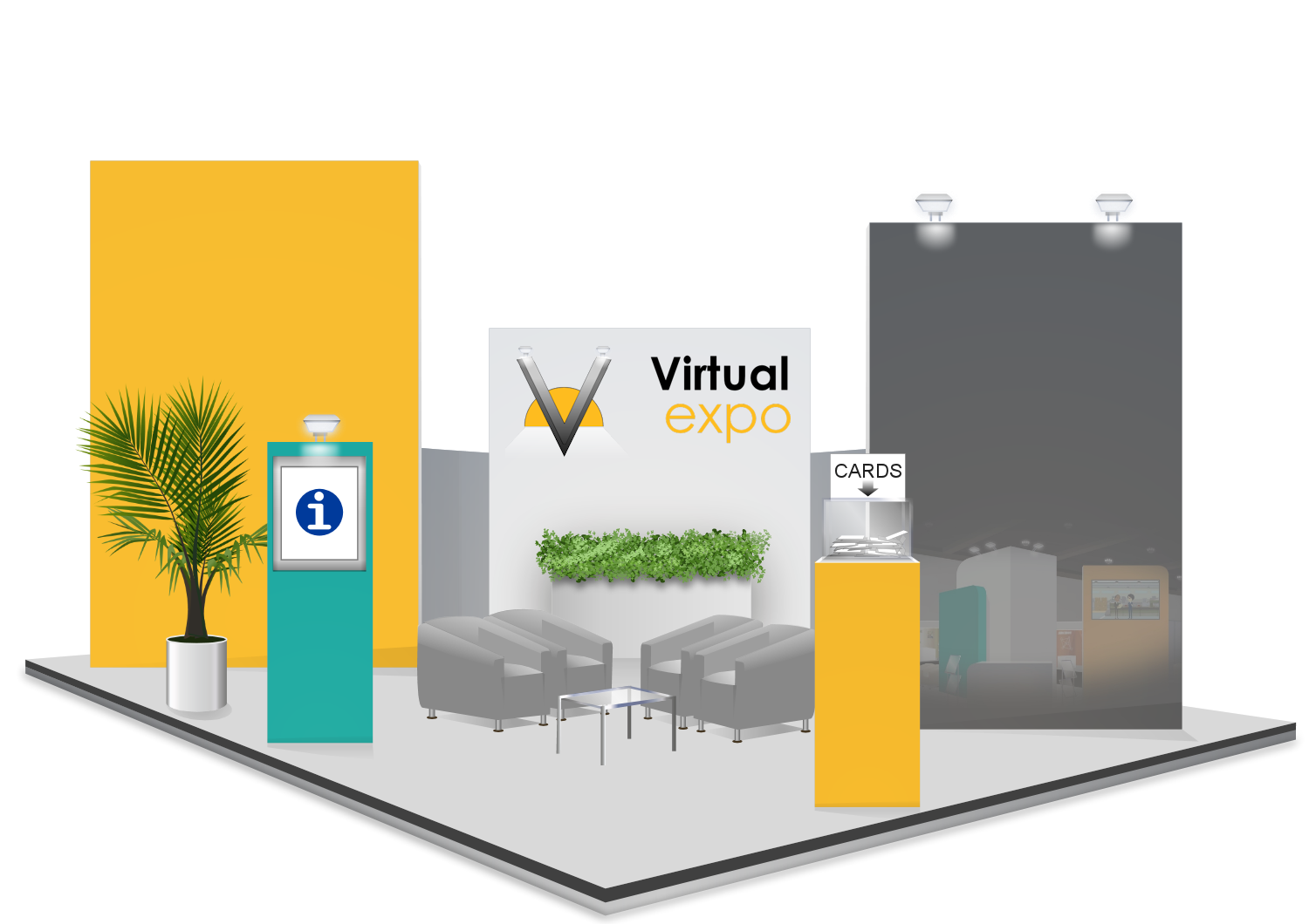 Main menu – Virtual Events Space