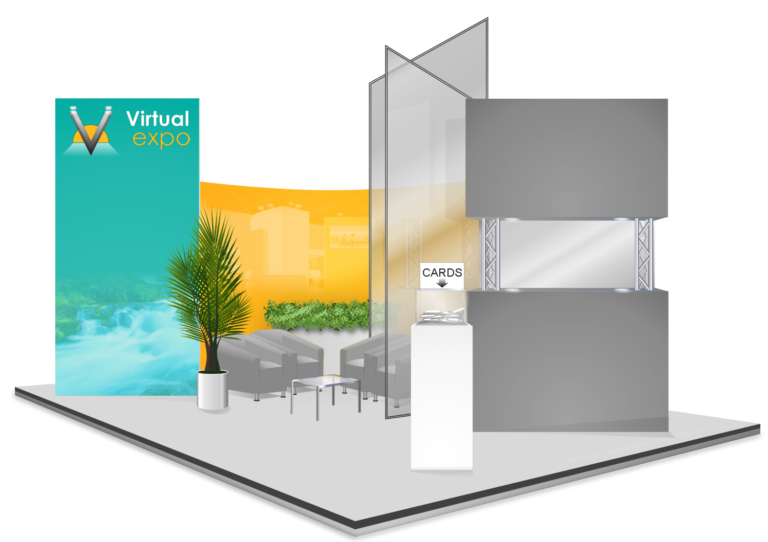 Main menu – Virtual Events Space