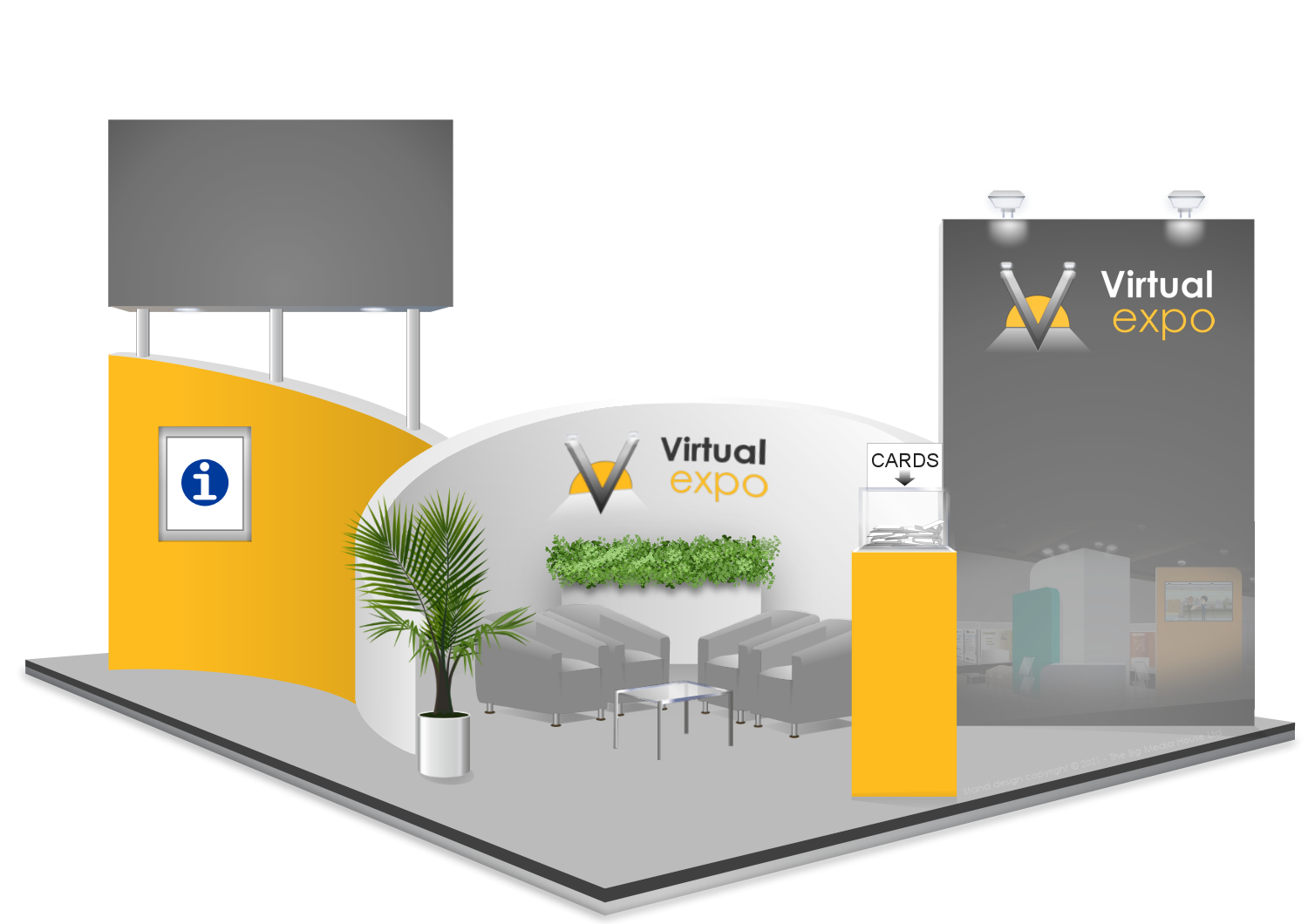 Tour – Exhibition Halls – Virtual Events Space