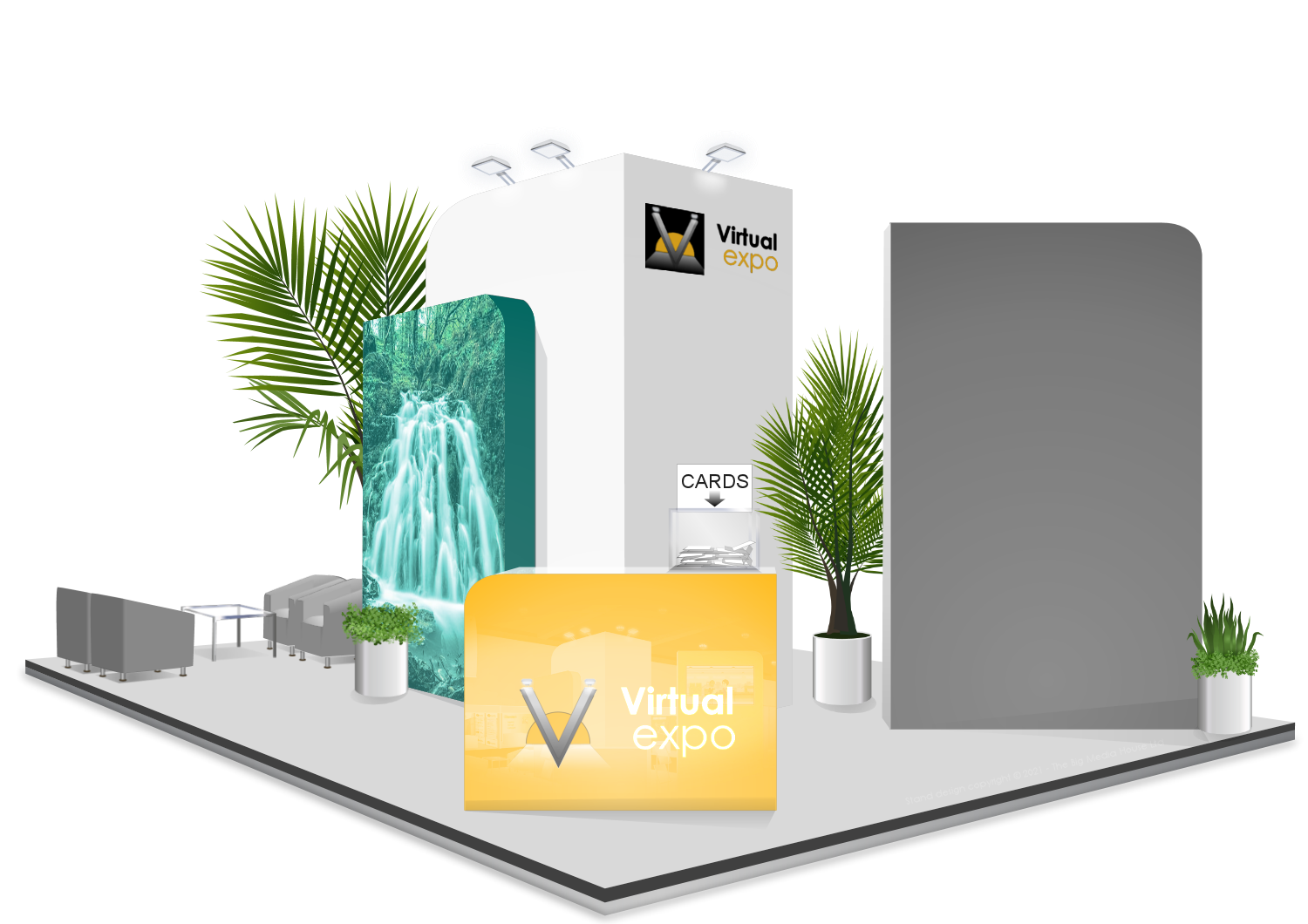 Main menu – Virtual Events Space