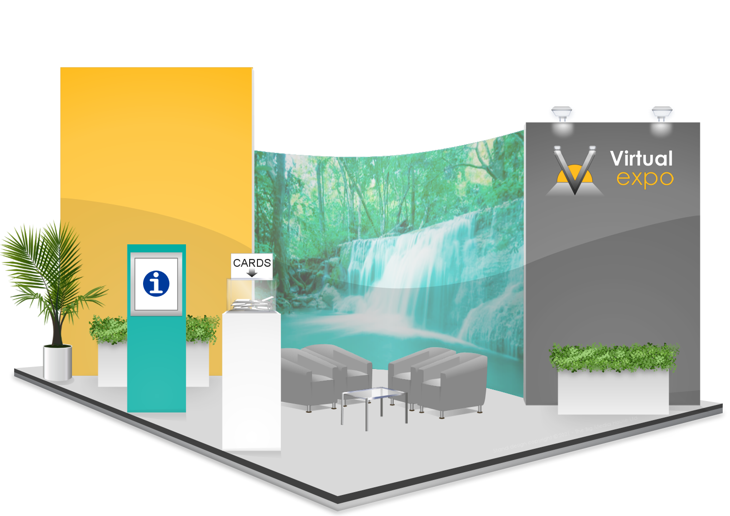 Main menu – Virtual Events Space